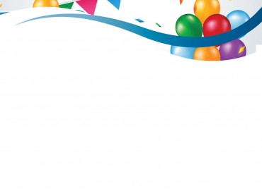 Colorful Birthday Balloons Powerpoint Templates - Holidays, Orange, Red ...