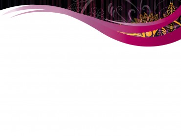 Colorful Floral Stylish Powerpoint Templates - Black, Flowers, Pattern ...