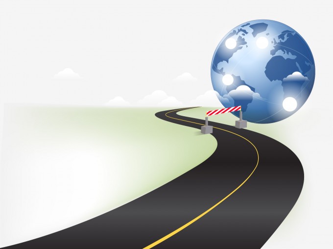 Road PPT Templates - Free PPT Backgrounds