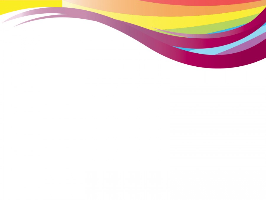 Colorful Curves of Life Powerpoint Templates - Abstract Backgrounds