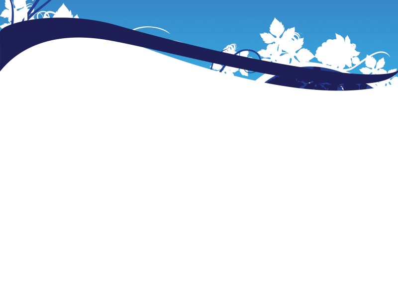 Clouds Flowers Spring Powerpoint Templates - Aqua / Cyan, Blue, Nature ...
