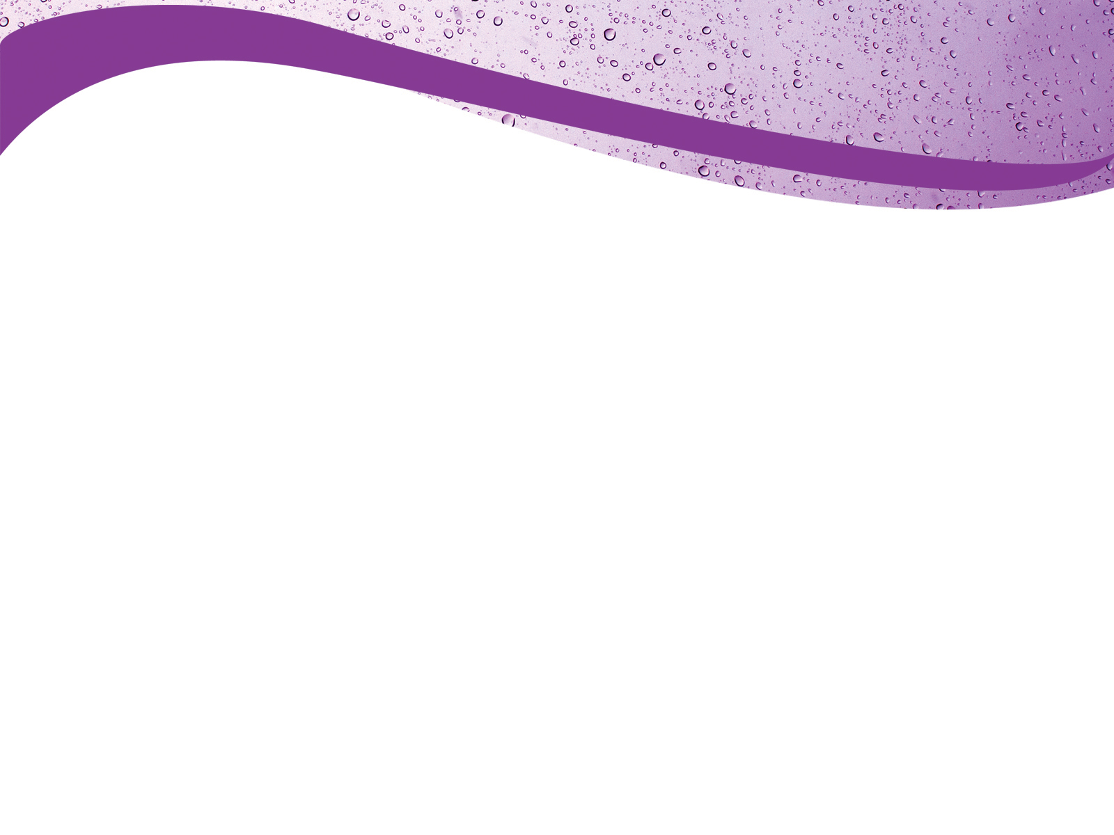 Raindrops on a purple flowers Powerpoint Templates - Black, Flowers ...