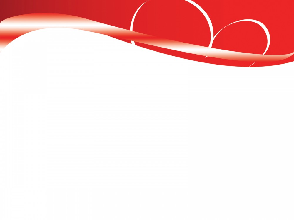 Handwritten Love Powerpoint Templates - Love, Red Backgrounds
