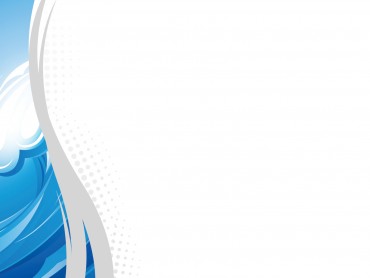 Tsunami Powerpoint Templates - Abstract, Aqua / Cyan Backgrounds
