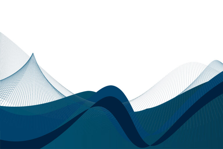Lines Background Powerpoint Templates - Abstract, Blue Backgrounds