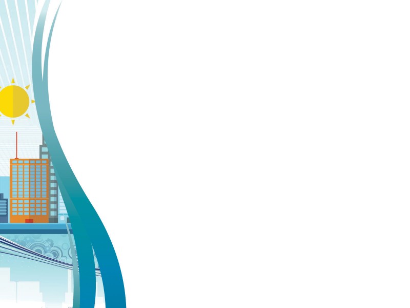 Big City Powerpoint Templates - 3D Graphics, Blue, Buildings ...