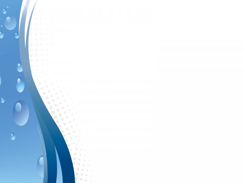 Raindrops on Glass Powerpoint Templates - 3D Graphics, Blue Backgrounds