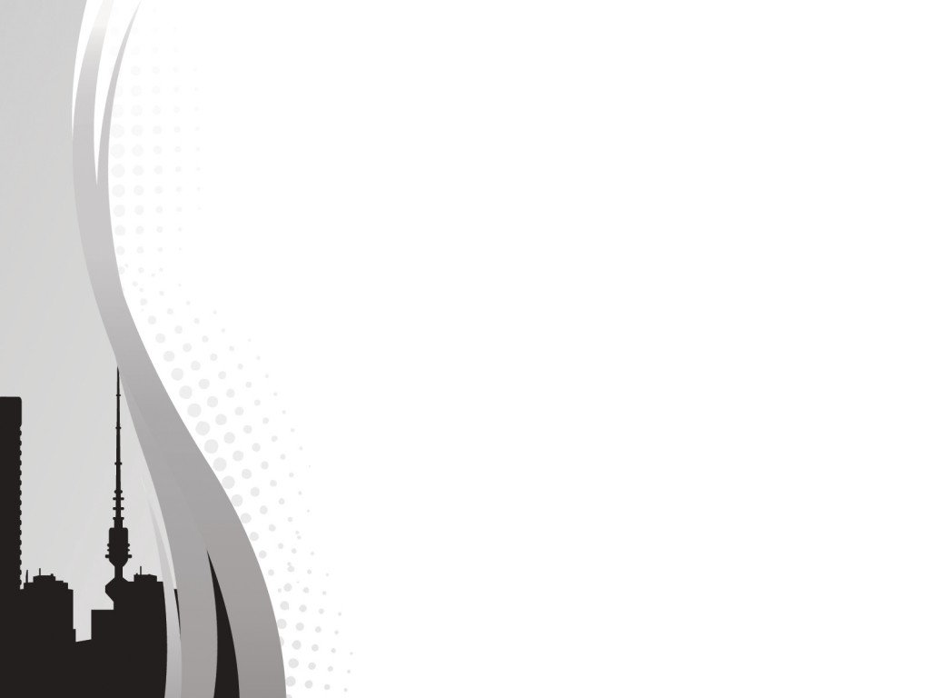 Black City View Powerpoint Templates - Black, Buildings & Landmarks ...