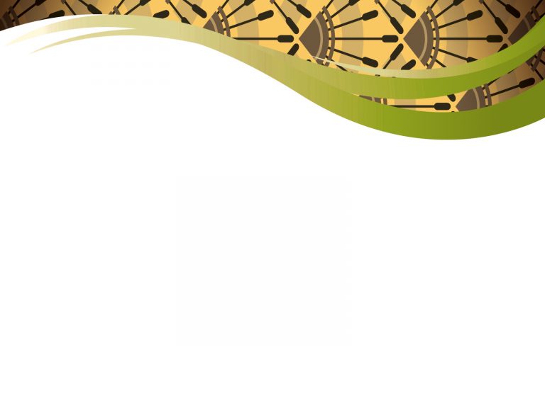 Traditional Motifs Powerpoint Templates - Abstract, Black, Yellow ...