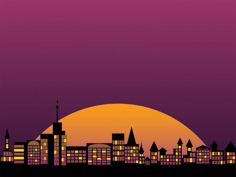 Night PPT Templates - Free PPT Backgrounds