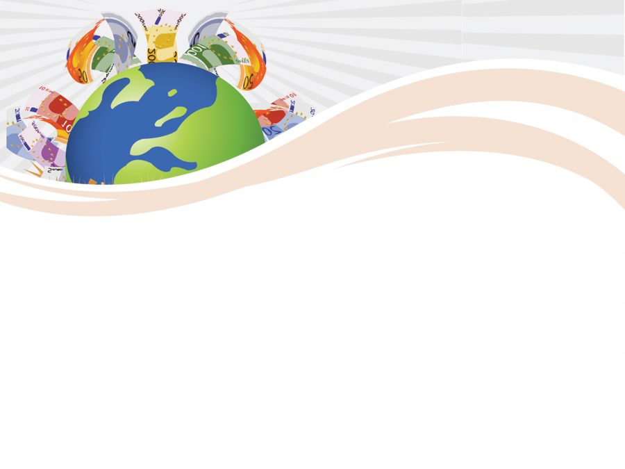 Money World Powerpoint Templates - Business & Finance Backgrounds