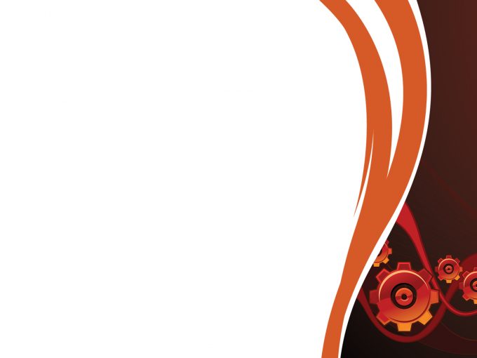 Red Machinery Powerpoint Templates - Technologies Backgrounds