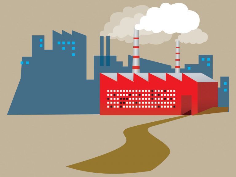Air Pollution Powerpoint Templates - Brown, Business & Finance Backgrounds