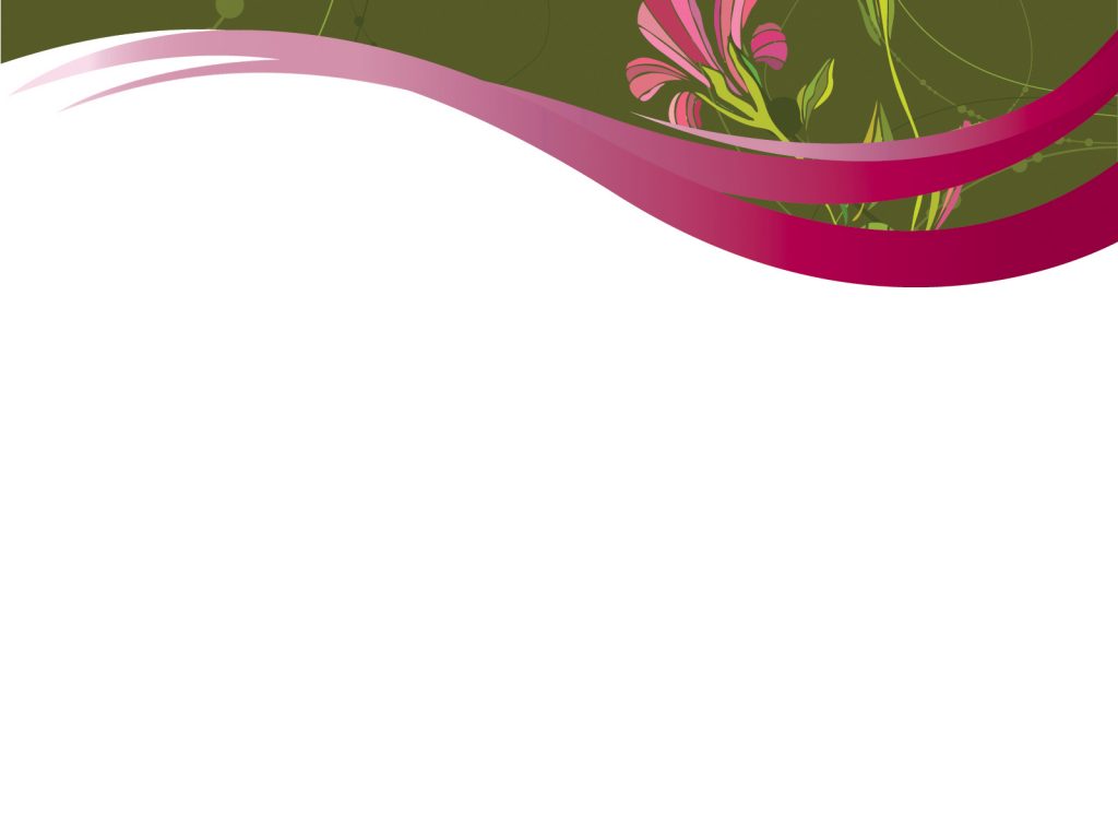 Cute Pink Flower Powerpoint Templates - Flowers, Fuchsia / Magenta ...