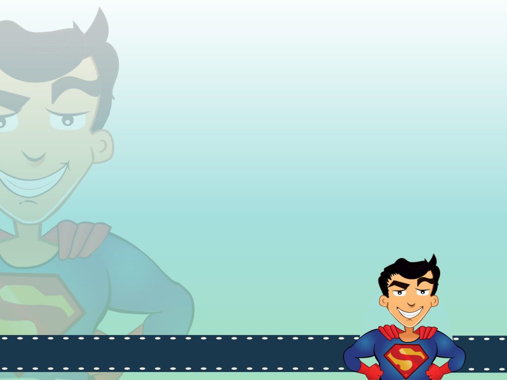 Super Dad Powerpoint Templates - Editorial, Education, Objects Backgrounds