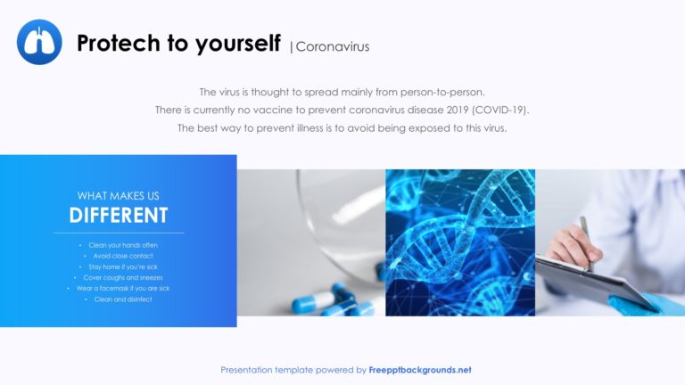 Coronavirus Pandemic Powerpoint Templates - Blue, Google Slides, Green ...