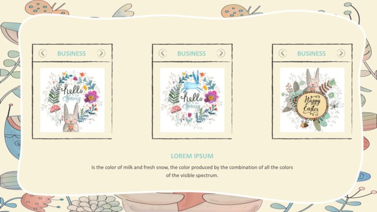 Bunny Easter Powerpoint Templates - Animals & Wildlife, Google Slides ...
