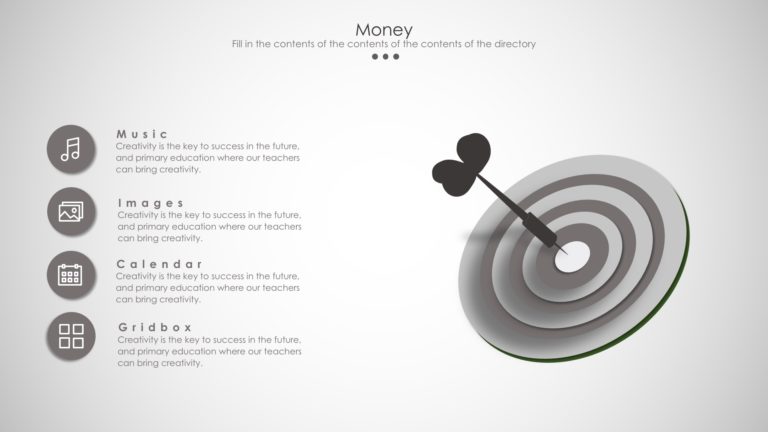 Data Analysis Powerpoint Templates - Business & Finance, Silver Backgrounds