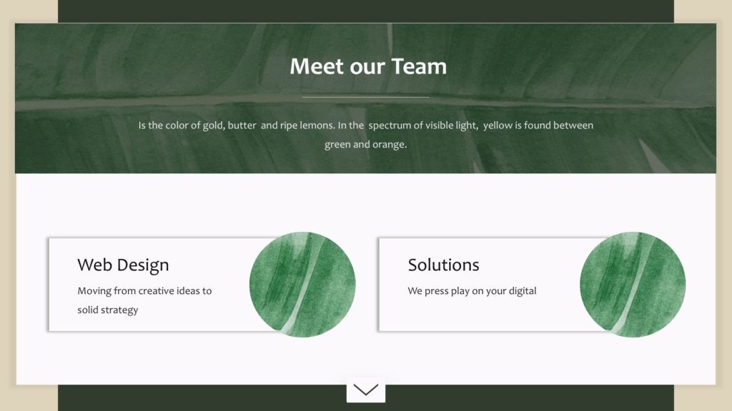 Green Leaf Powerpoint Templates - Green, Nature Backgrounds