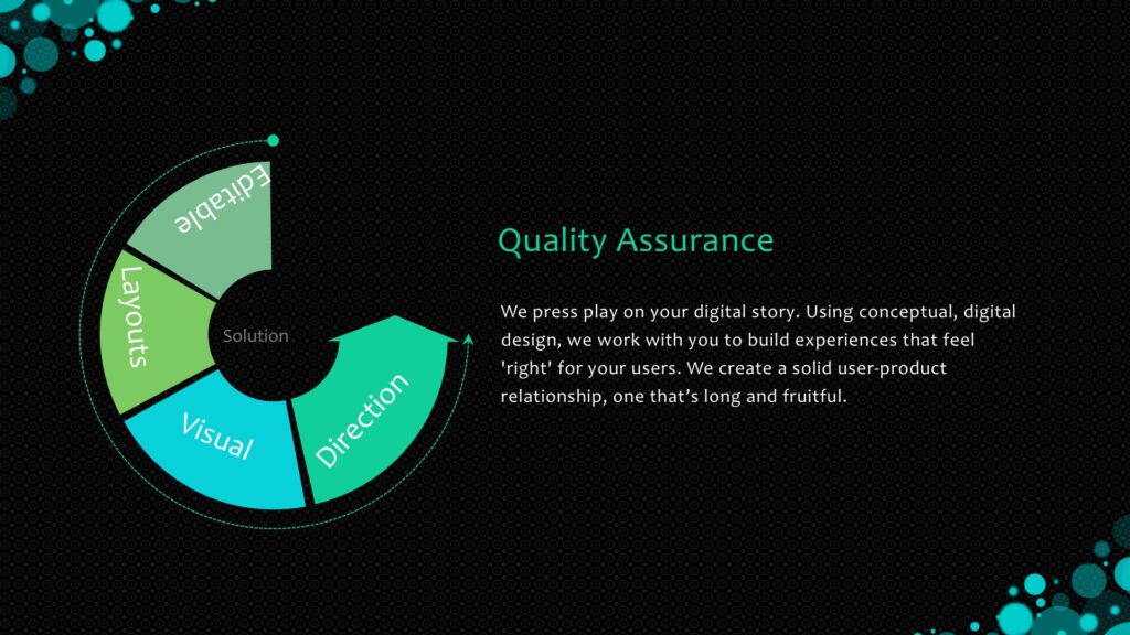 Circle Presentation Powerpoint Templates - Abstract, Aqua / Cyan, Black ...