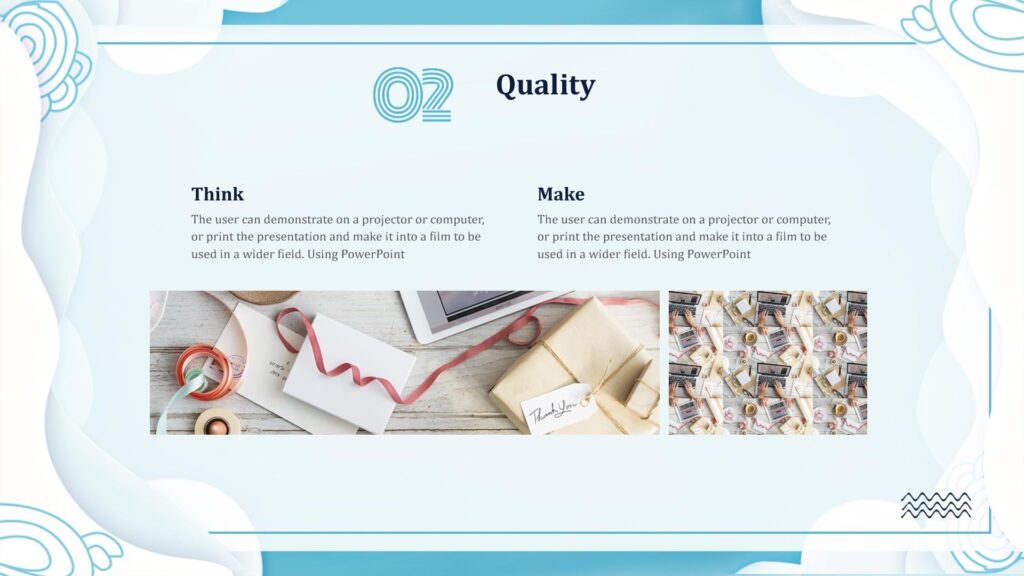 Bridal Wedding Powerpoint Templates - Blue, Border & Frames, Love ...