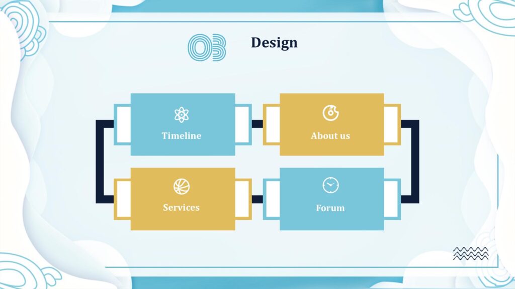 Bridal Wedding Powerpoint Templates - Blue, Border & Frames, Love ...