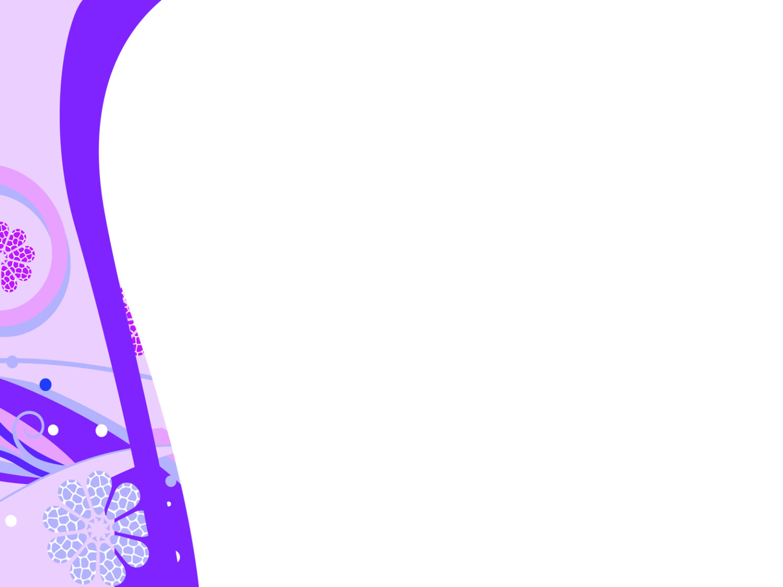 The waves of lavender Powerpoint Templates - Flowers Backgrounds