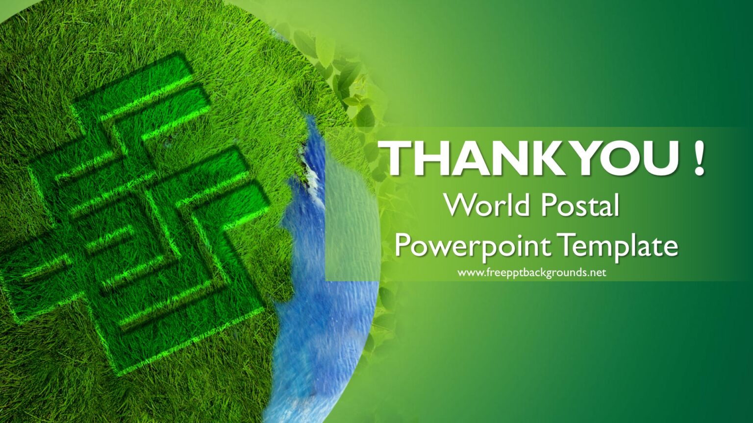 World Postal Powerpoint Templates - Google Slides, Green, Objects ...