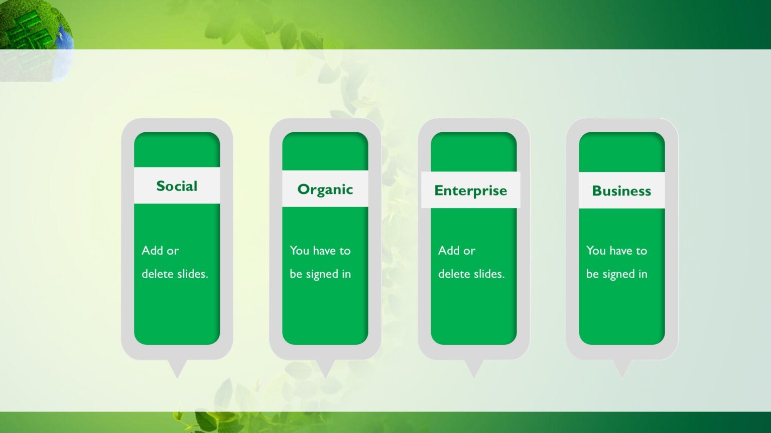 World Postal Powerpoint Templates - Google Slides, Green, Objects ...