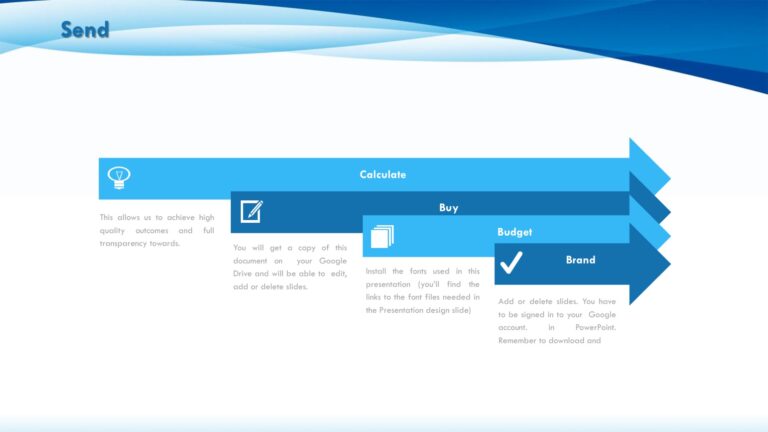 Blue Plan Slides Powerpoint Templates - Blue, Business & Finance ...