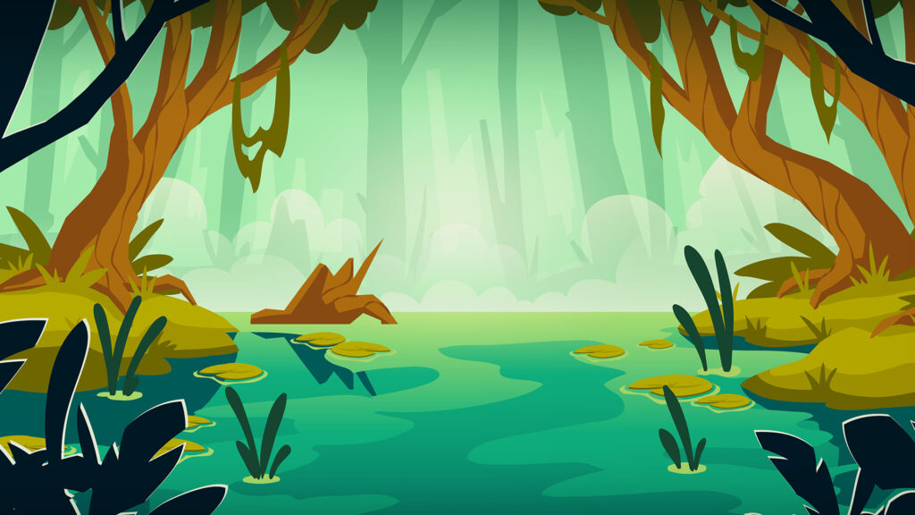 Jungle Powerpoint Templates - Animals & Wildlife, Green, Nature Backgrounds