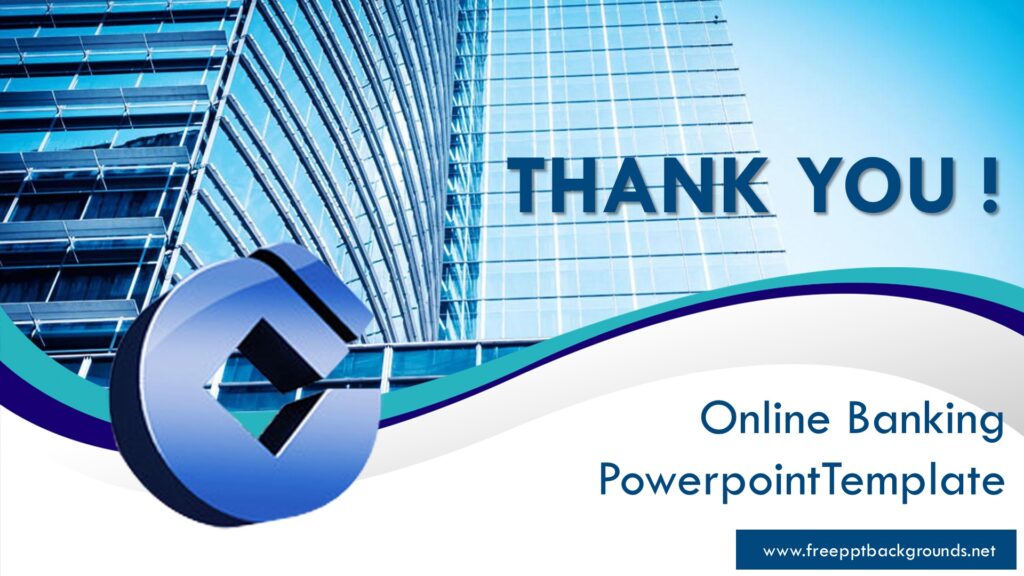 Online Banking Powerpoint Templates - 3D Graphics, Technologies Backgrounds