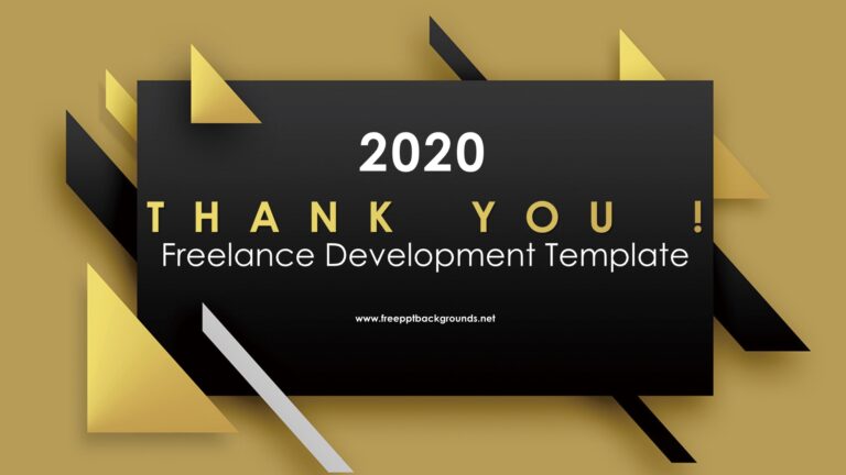 Freelance Development Powerpoint Templates - 3D Graphics, Black ...
