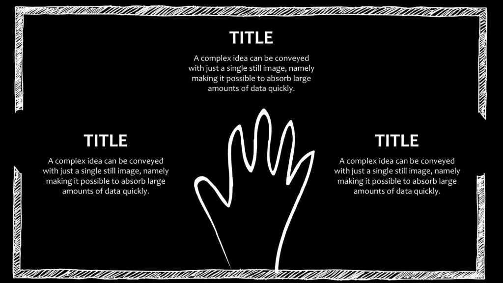 Sketch Frame Powerpoint Templates - Arts, Border & Frames Backgrounds