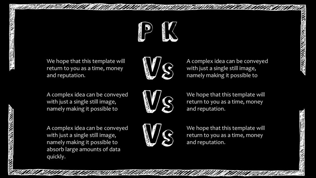 Sketch Frame Powerpoint Templates - Arts, Border & Frames Backgrounds