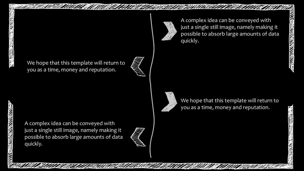 Sketch Frame Powerpoint Templates - Arts, Border & Frames Backgrounds