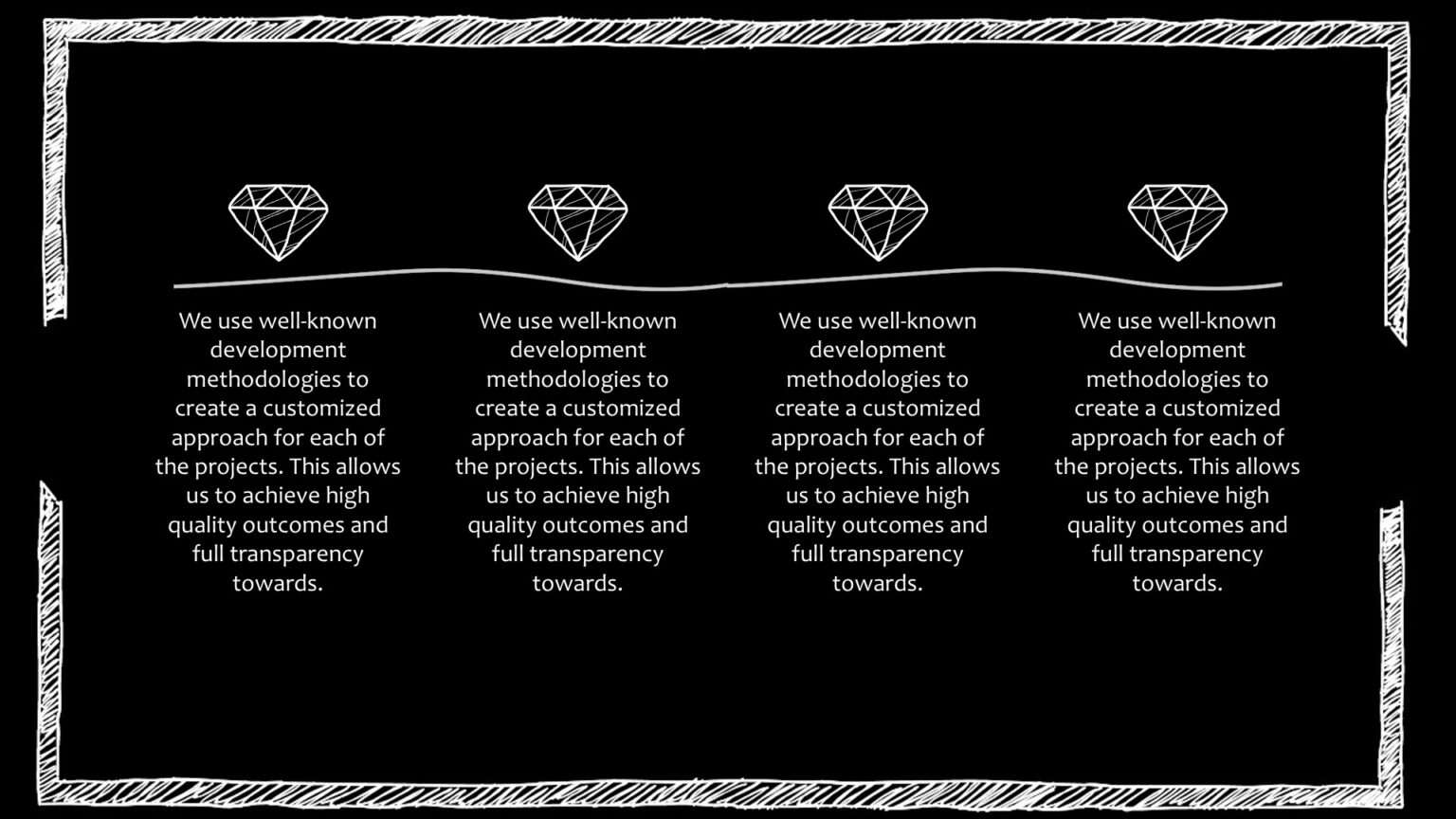 Sketch Frame Powerpoint Templates - Arts, Border & Frames Backgrounds