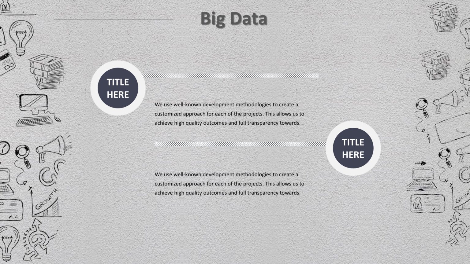 Big Data Powerpoint Templates - Editorial, Google Slides, Silver ...
