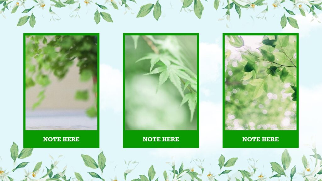 Natural Powerpoint Templates - Green, Nature Backgrounds