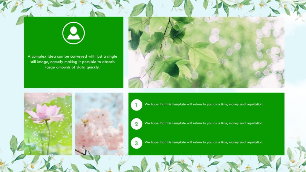 Natural Powerpoint Templates - Green, Nature Backgrounds