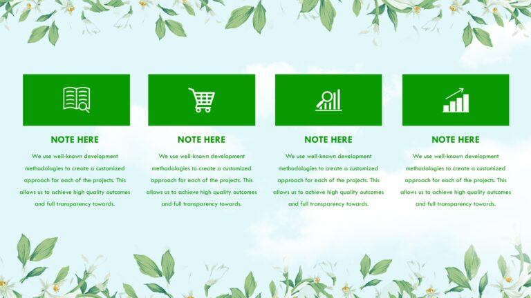 Natural Powerpoint Templates - Green, Nature Backgrounds