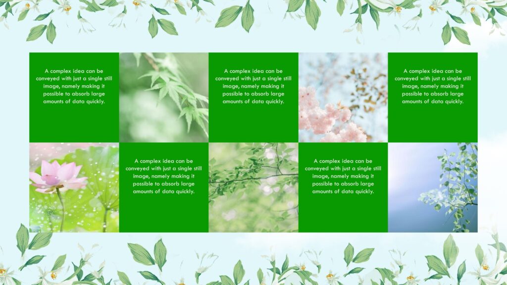 Natural Powerpoint Templates - Green, Nature Backgrounds