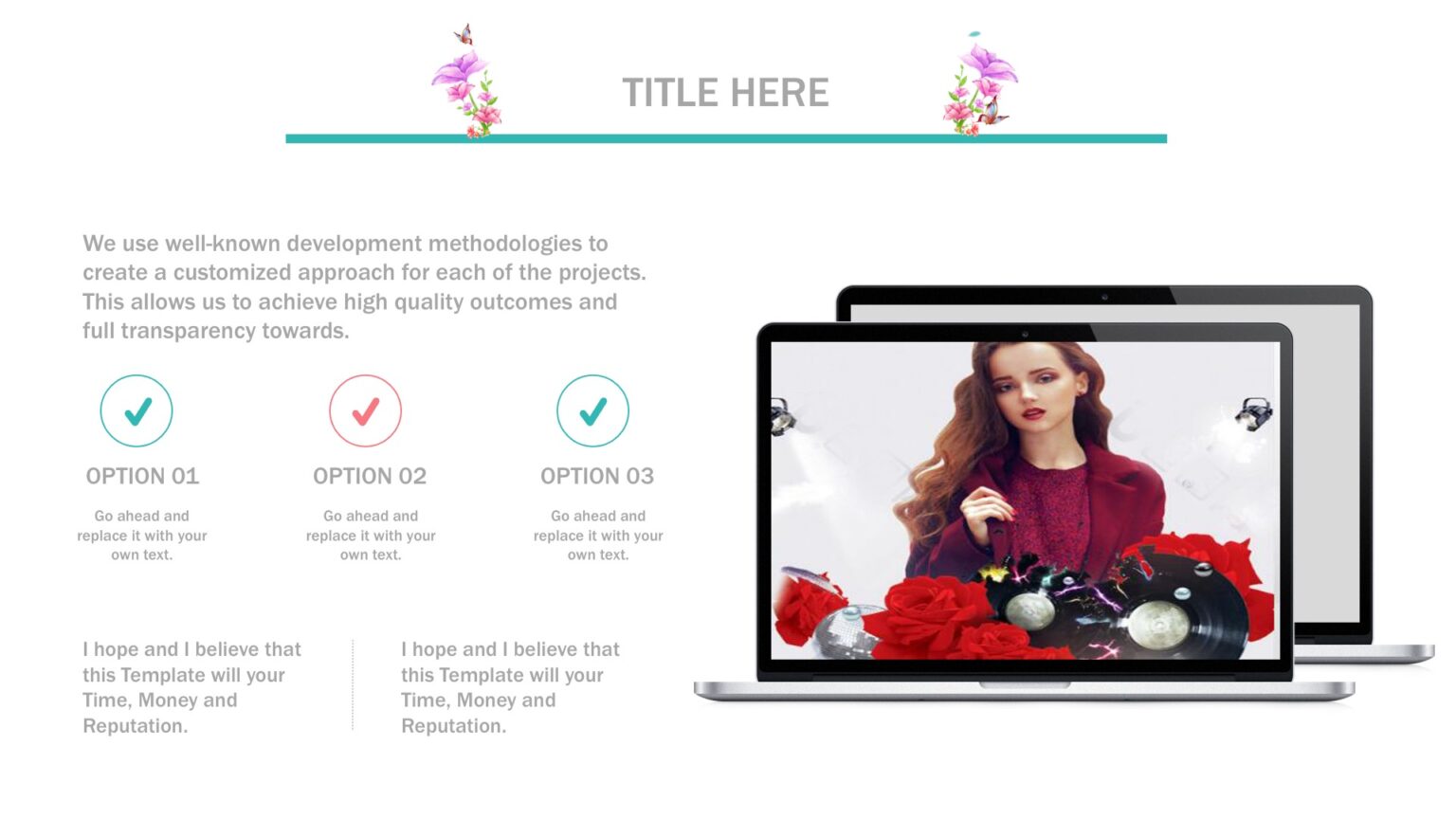 Beauty Salon Powerpoint Templates - Beauty & Fashion Backgrounds