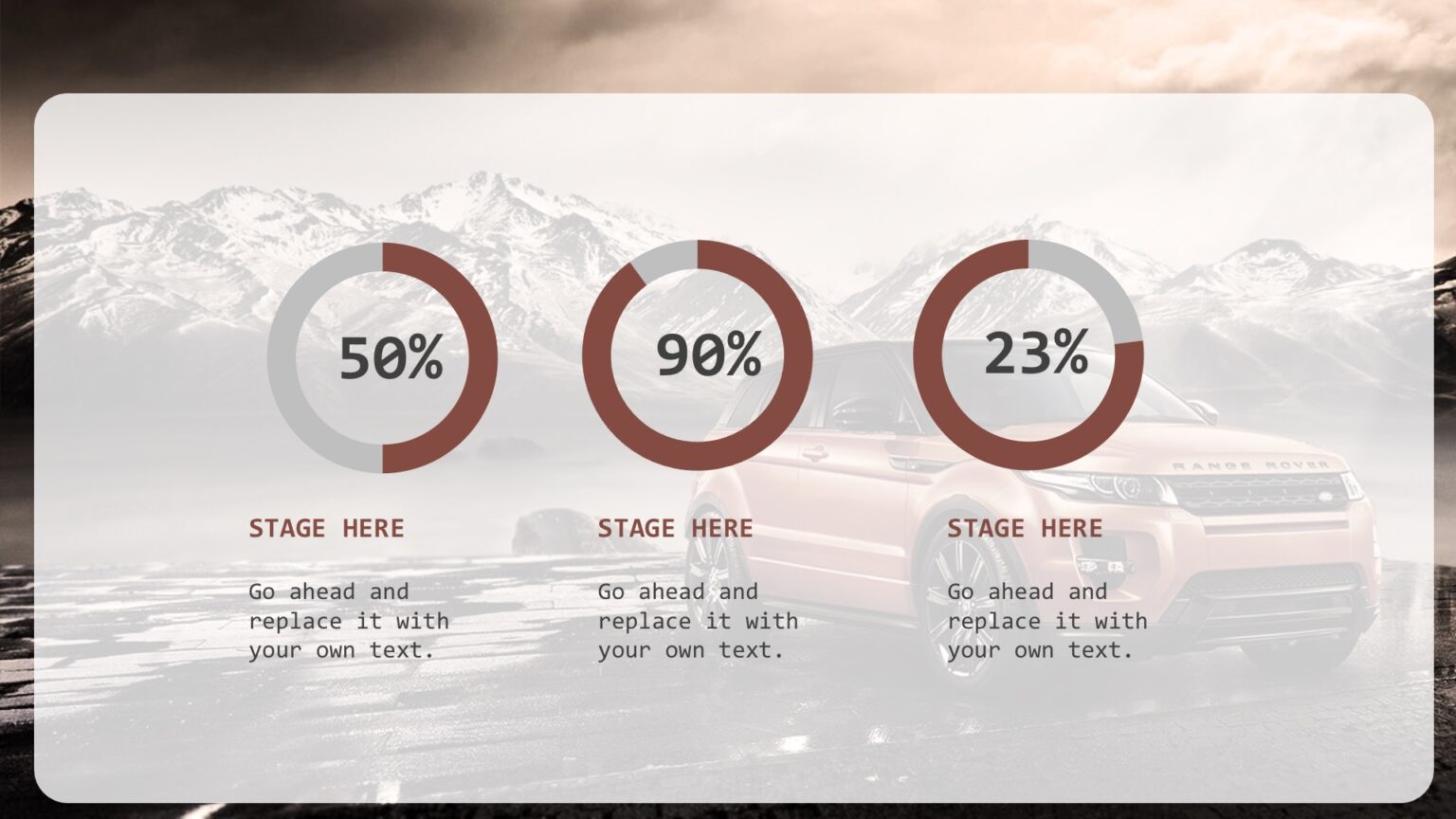 Luxury Jeep Powerpoint Templates - Car & Transportation Backgrounds