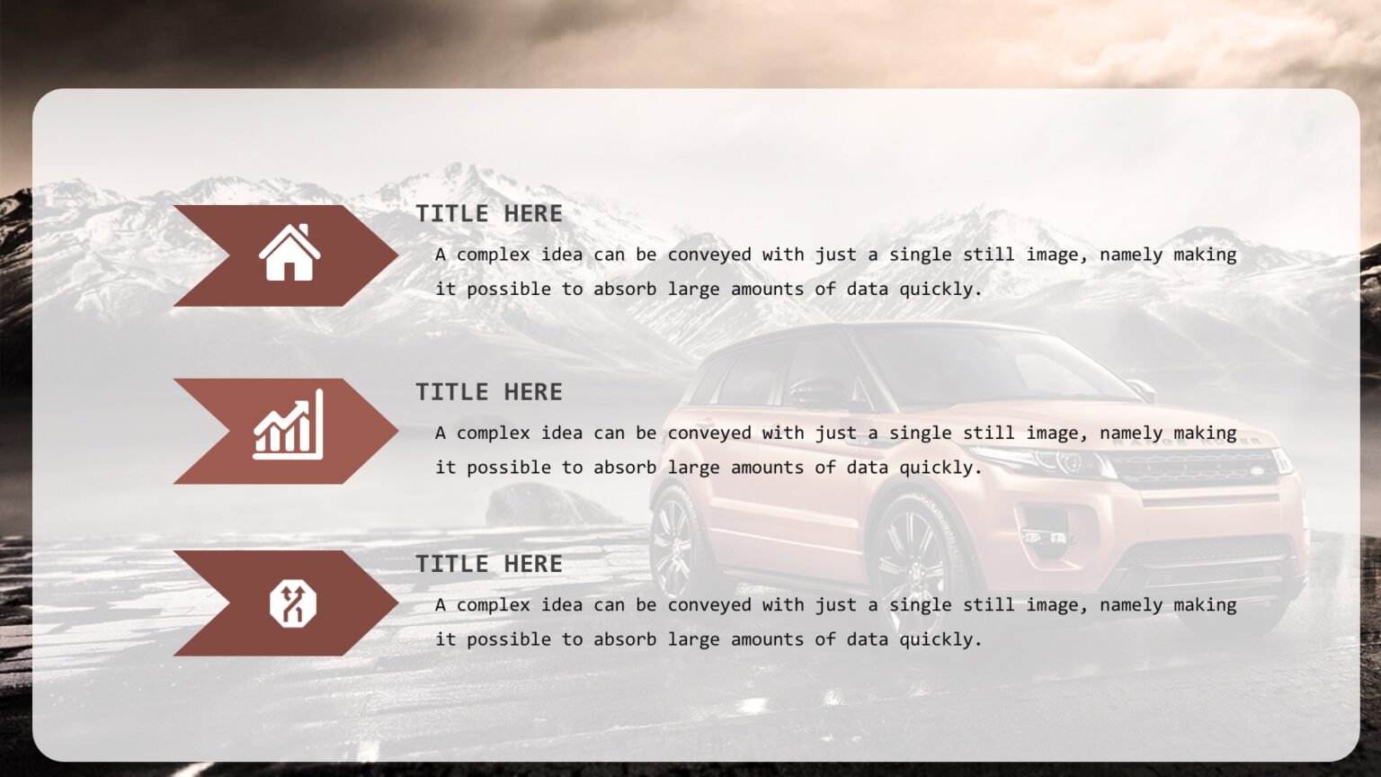 Luxury Jeep Powerpoint Templates - Car & Transportation Backgrounds