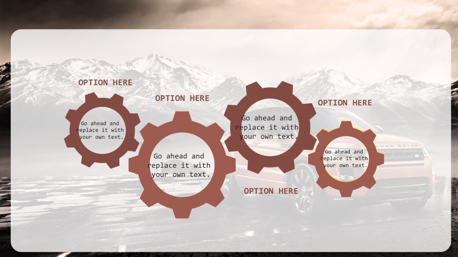 Luxury Jeep Powerpoint Templates - Car & Transportation Backgrounds