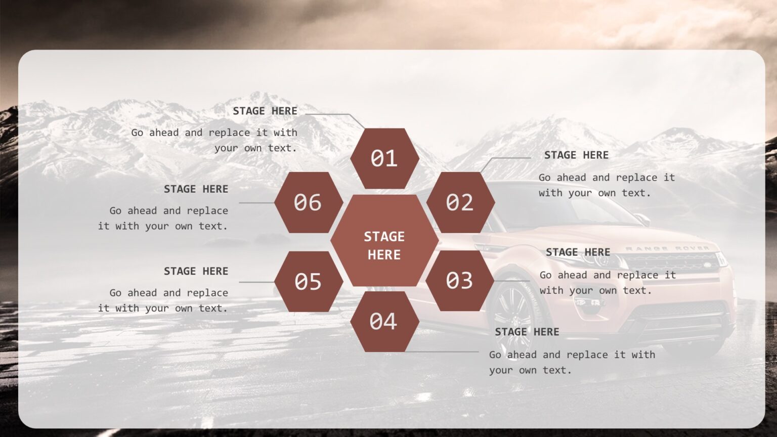 Luxury Jeep Powerpoint Templates - Car & Transportation Backgrounds
