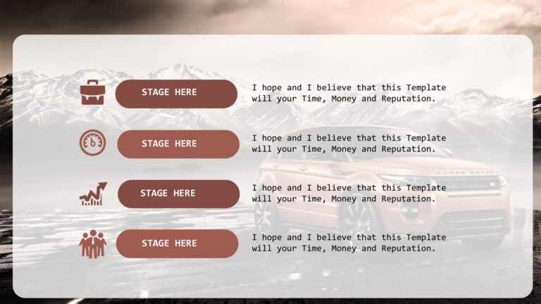 Luxury Jeep Powerpoint Templates - Car & Transportation Backgrounds