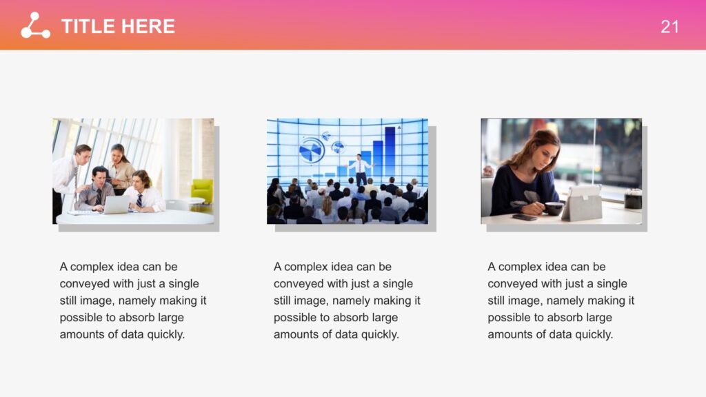 Sales Studio Powerpoint Templates - Business & Finance, Fuchsia ...