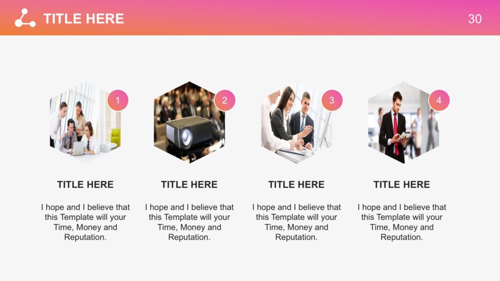 Sales Studio Powerpoint Templates - Business & Finance, Fuchsia ...